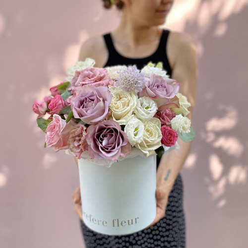 Hat Box Flower Bouquet | Best Flower Site